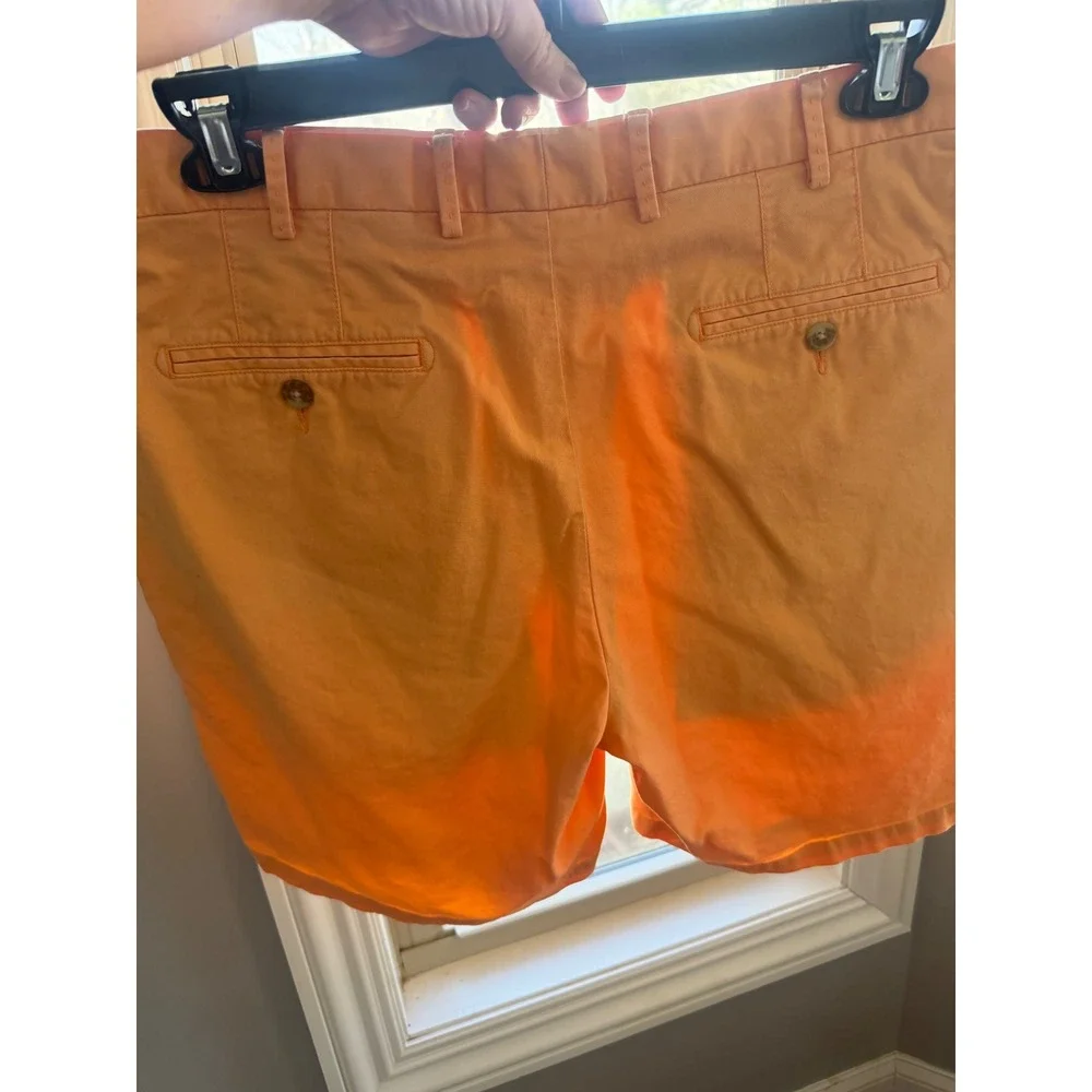 Peter Millar | Shorts | Peter Millar Mens Peach Orange Chino Shorts ...